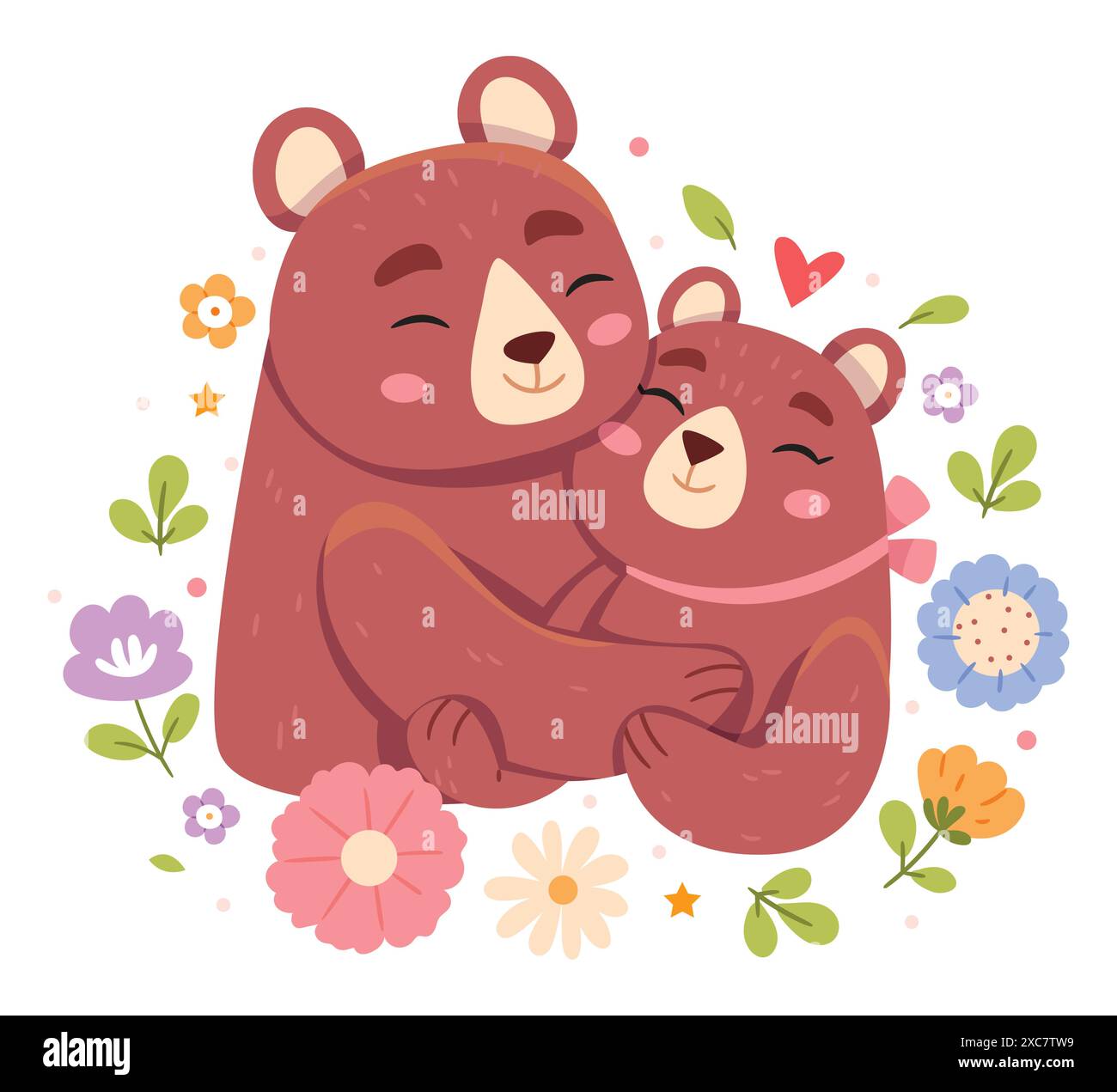 Hug day Cut Out Stock Images & Pictures - Alamy