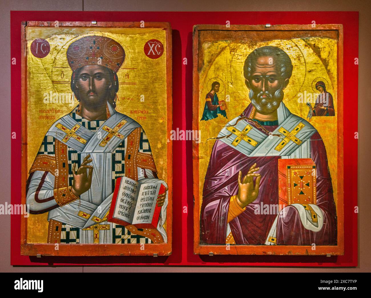 Christ the Great High Priest, Saint Nicolaos, icons by Andreas Ritzos ...