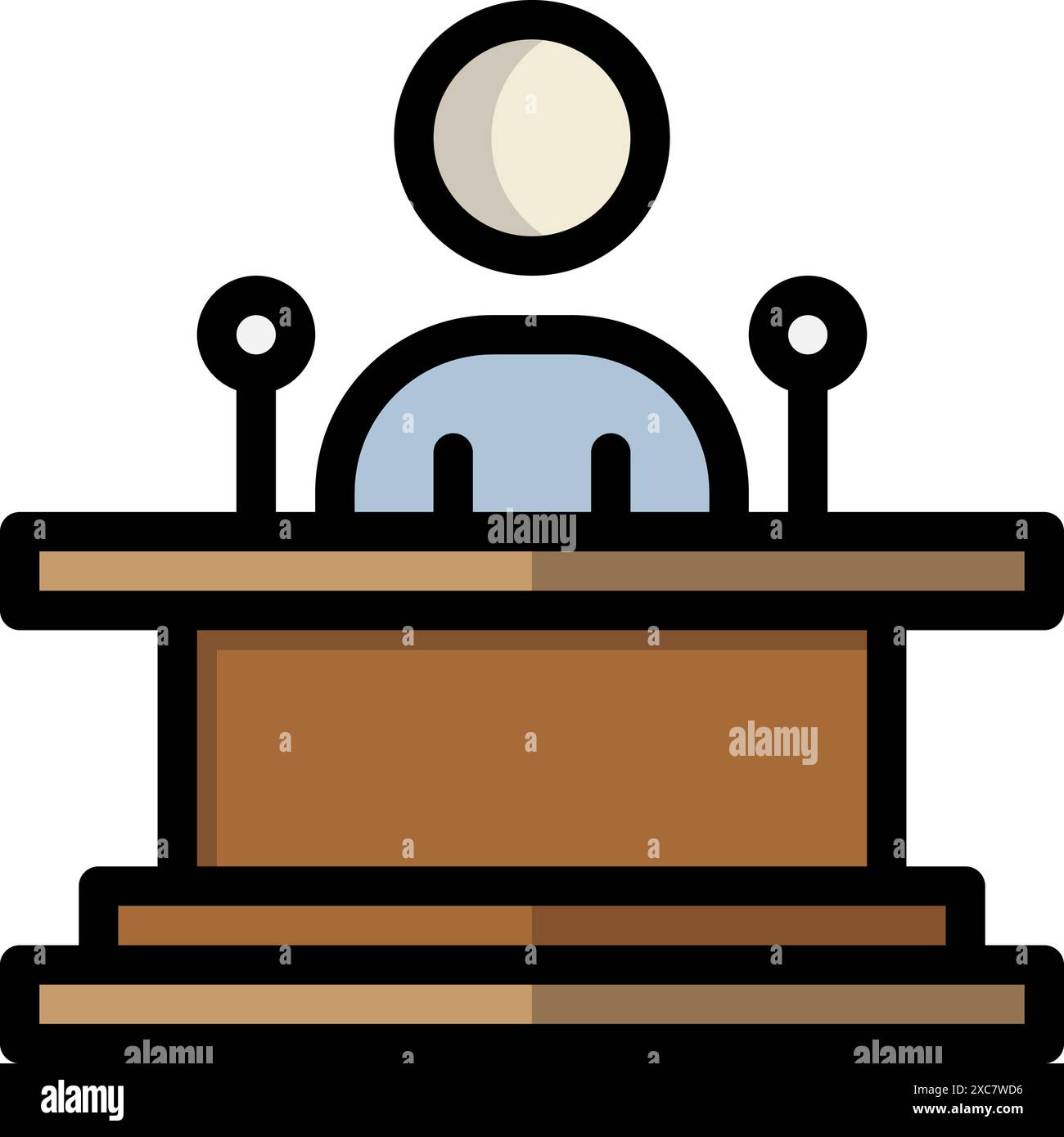 Debate platform Stock Vector Images - Alamy