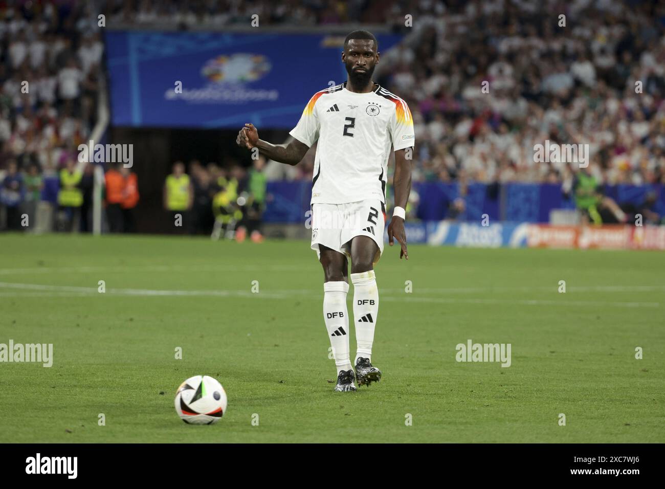 Antonio Rudiger of Germany during the UEFA Euro 2024, Group A, football ...