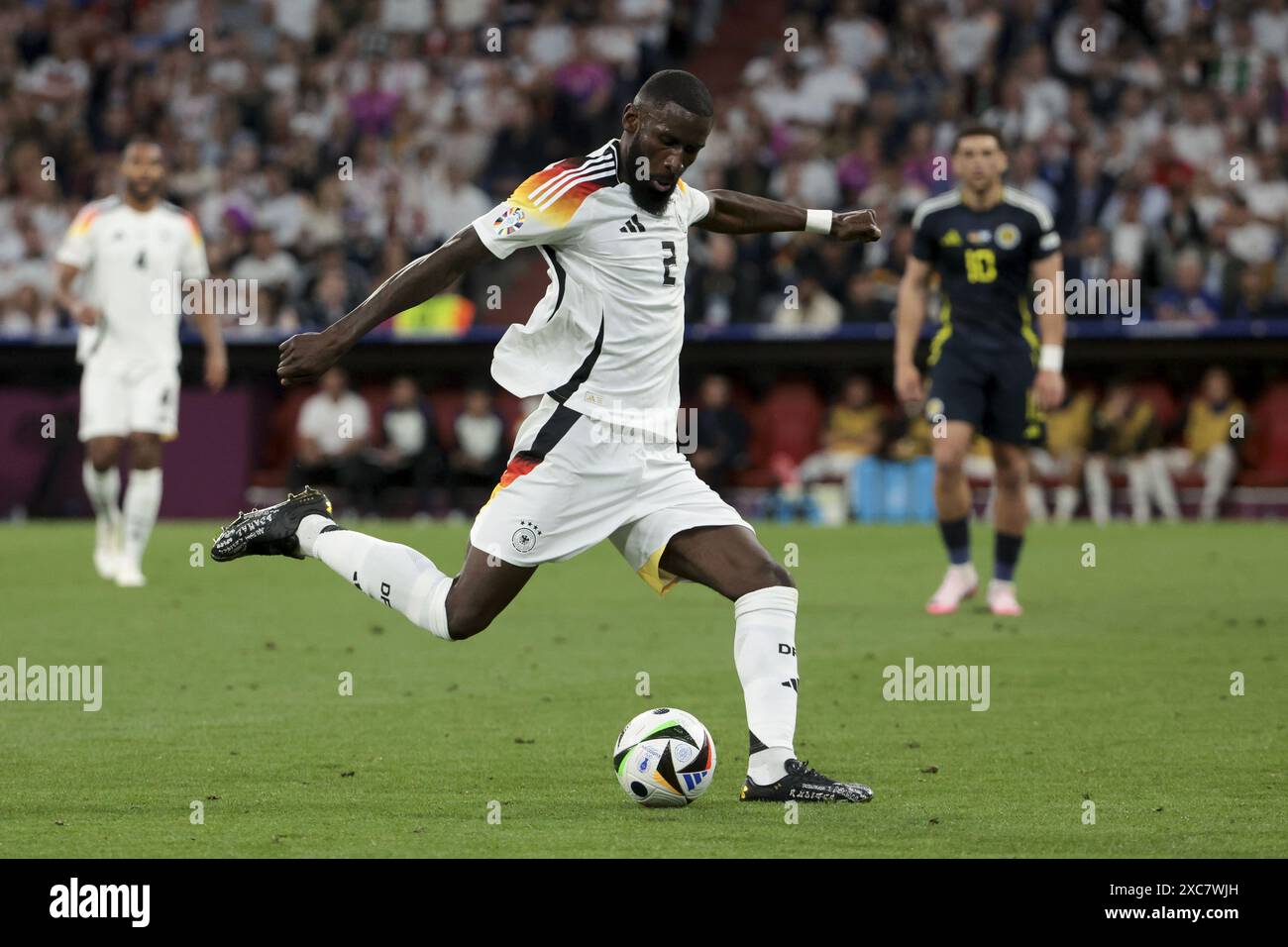 Antonio Rudiger of Germany during the UEFA Euro 2024, Group A, football ...