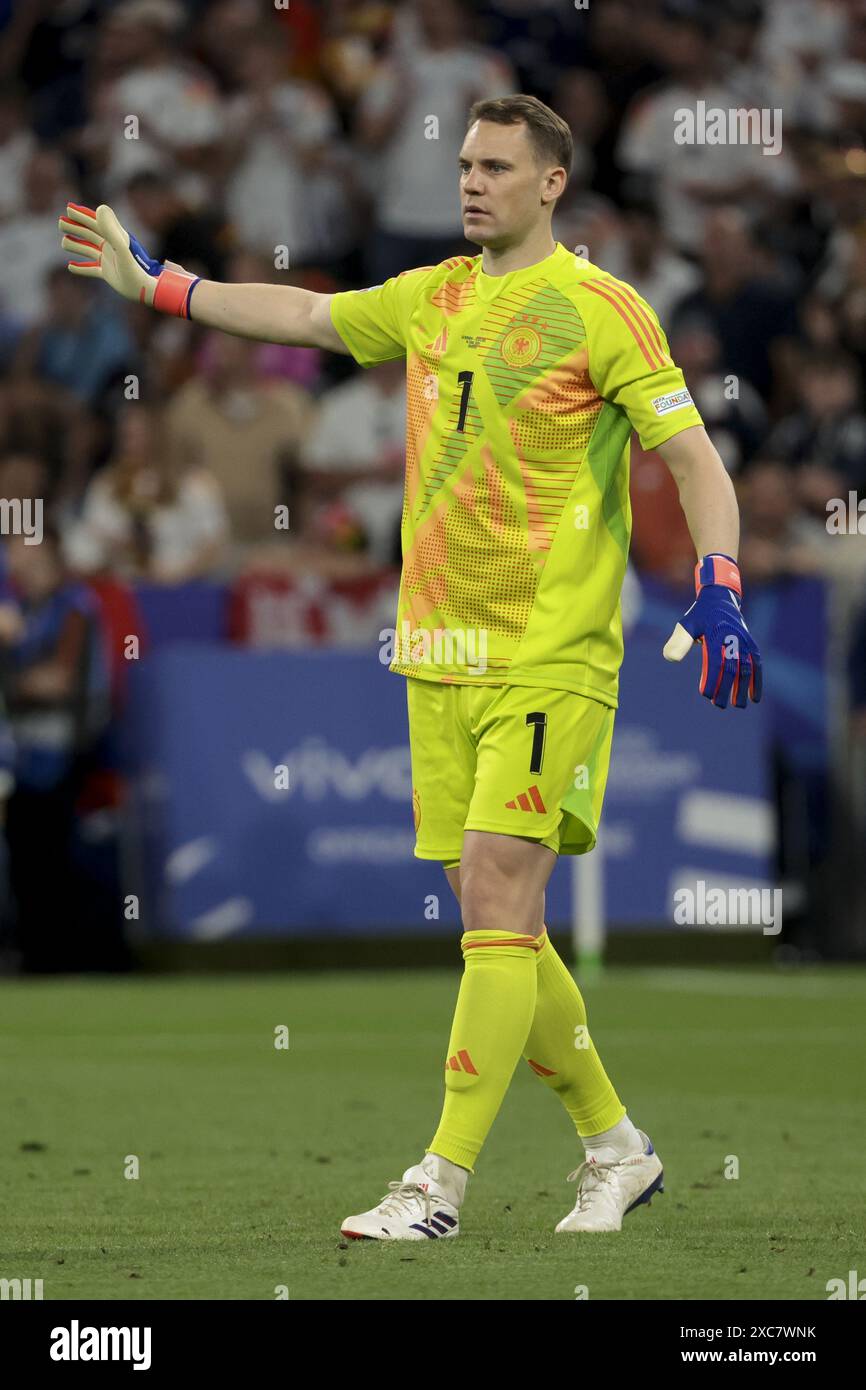 Germany goalkeeper Manuel Neuer during the UEFA Euro 2024, Group A ...