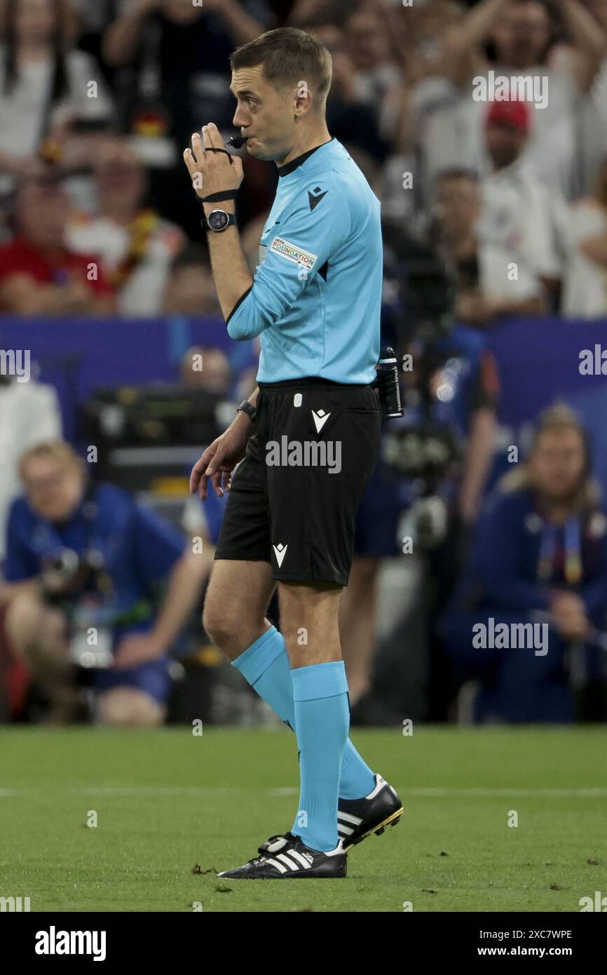 Referee Clement Turpin during the UEFA Euro 2024, Group A, football ...