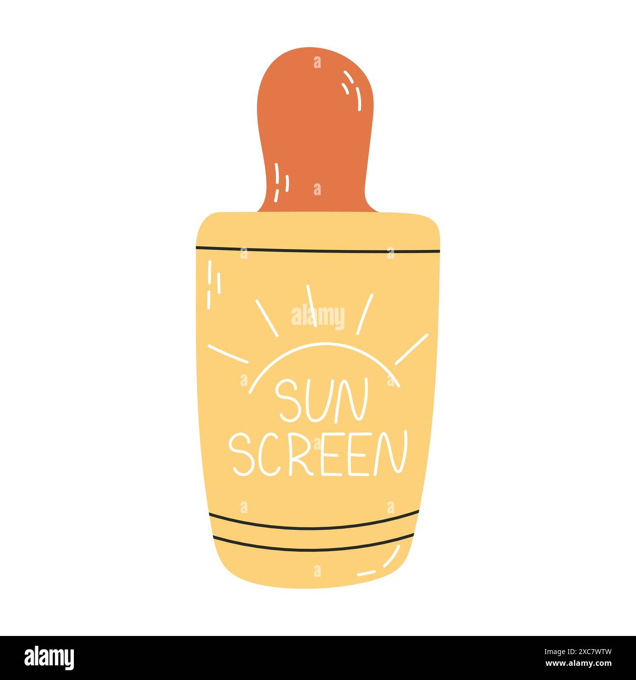 Health sun exposure skin Stock Vector Images - Alamy