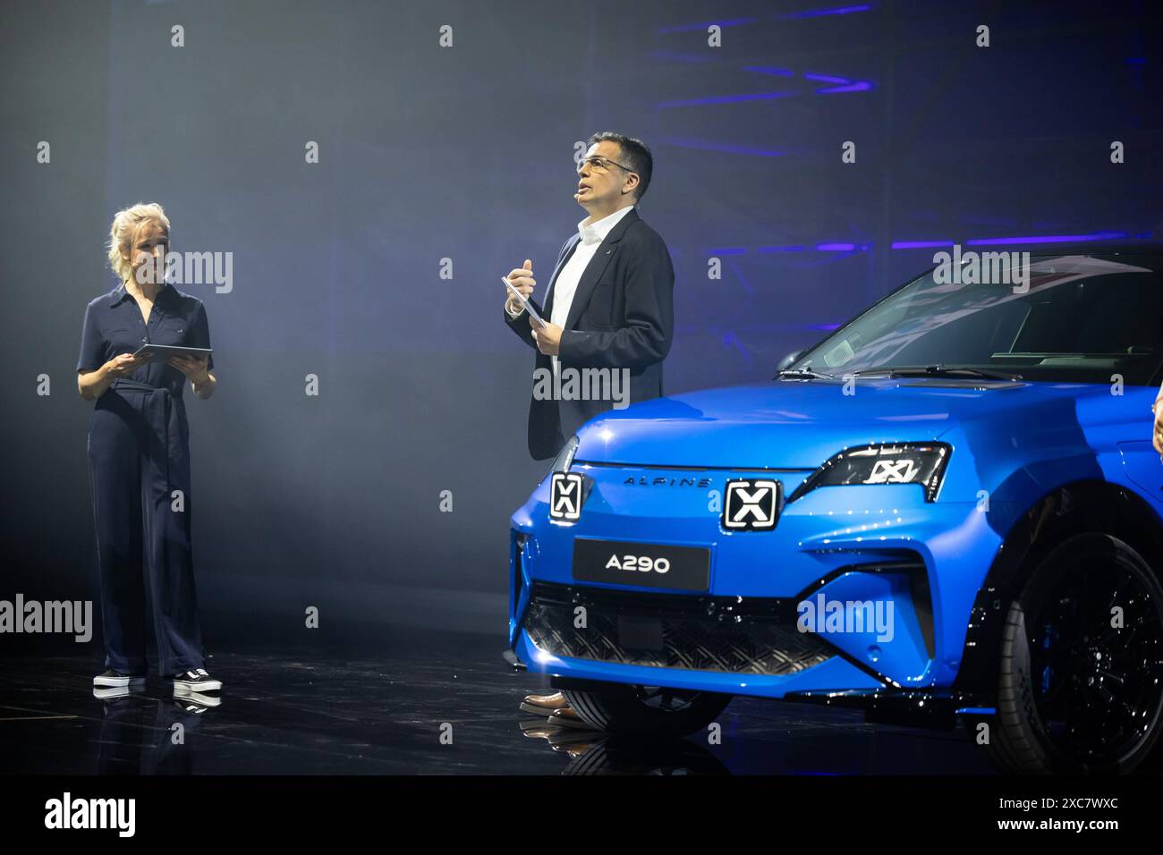 Reveal Alpine A290 during the 2024 24 Hours of Le Mans, 4th round of ...