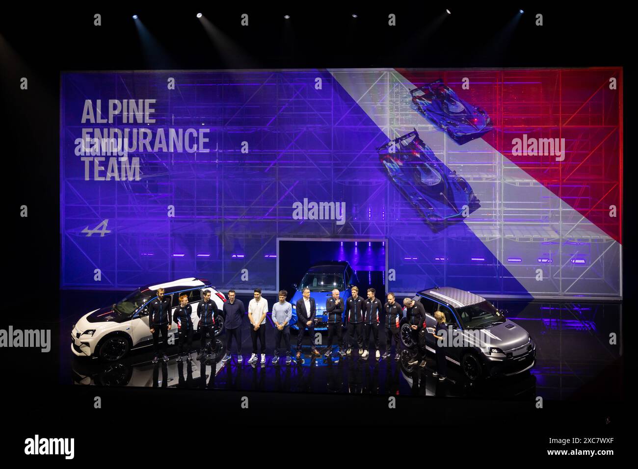 Reveal Alpine A290 during the 2024 24 Hours of Le Mans, 4th round of ...
