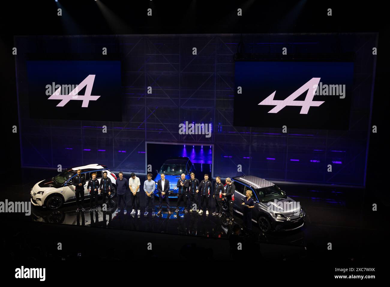 Reveal Alpine A290 during the 2024 24 Hours of Le Mans, 4th round of ...