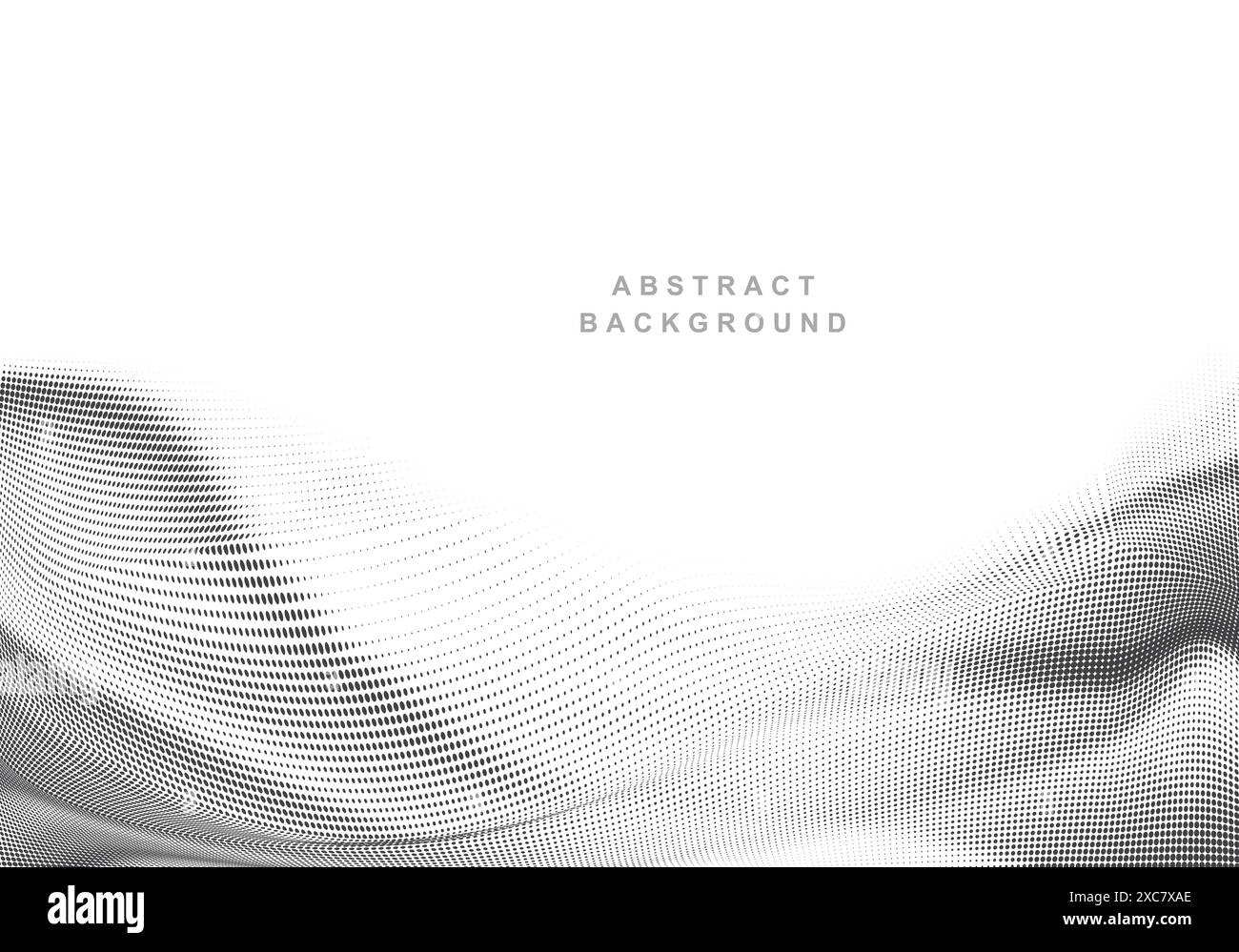 Abstract tech background connecting Black and White Stock Photos ...