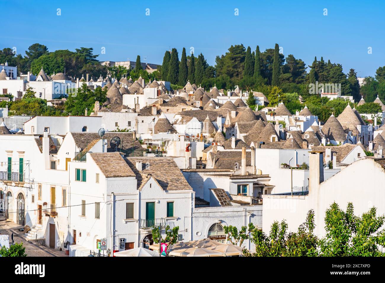 ALBEROBELLO, ITALY - MAY 17, 2024: View of Alberobello, a small Italian ...