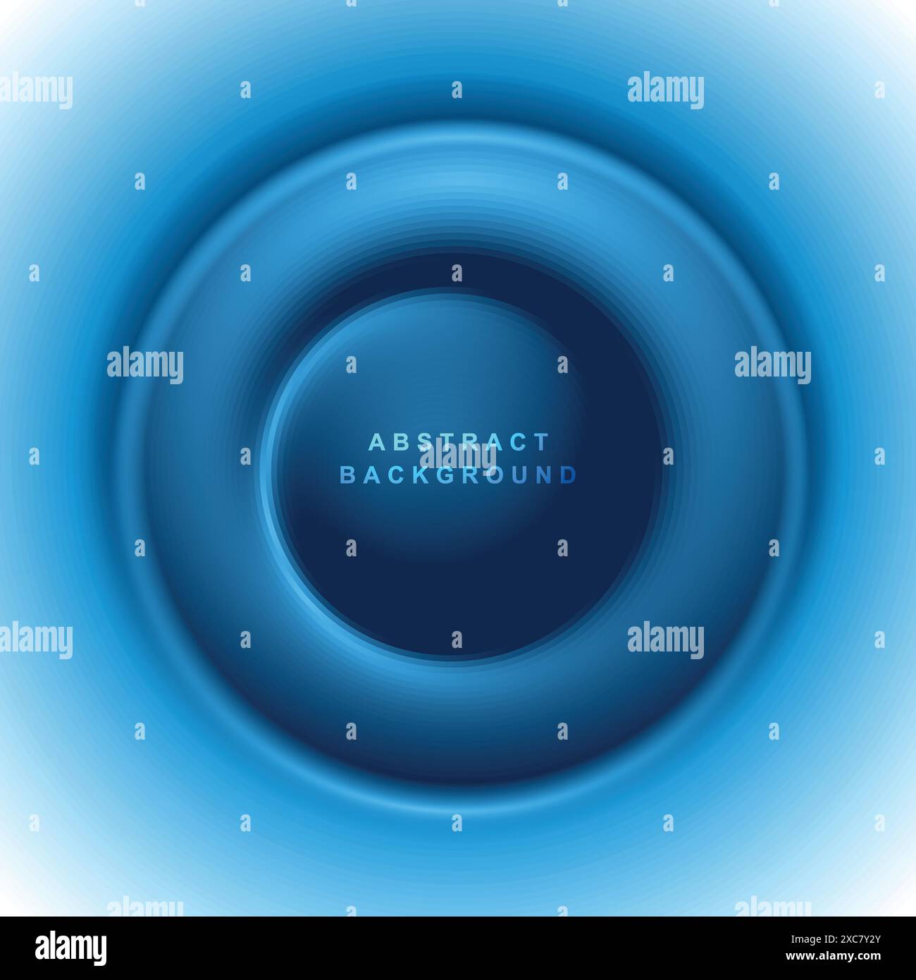 Abstract blue circular wave background Stock Vector Image & Art - Alamy