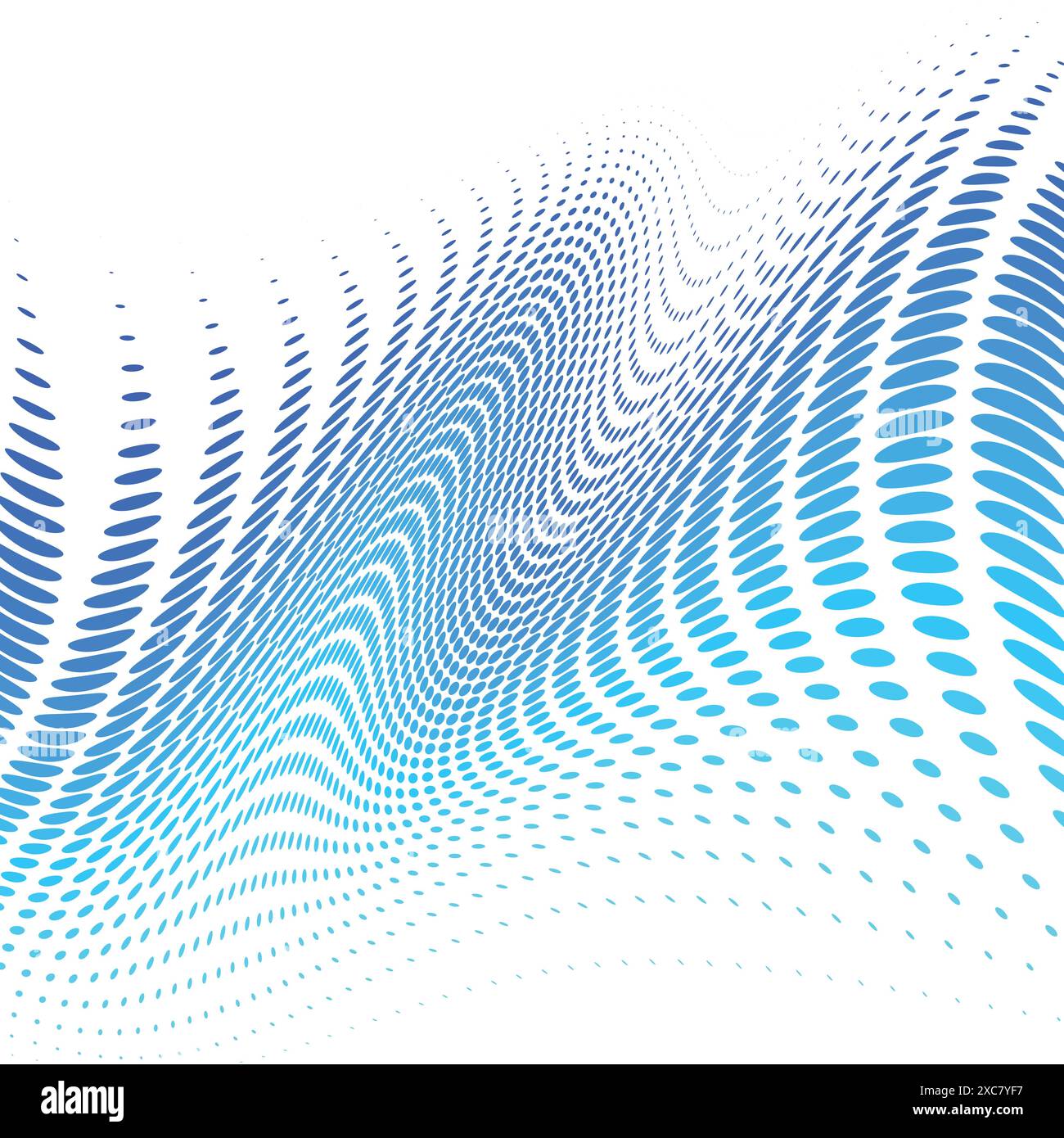 Elegant flowing colorful dotted wave banner on white background Stock ...