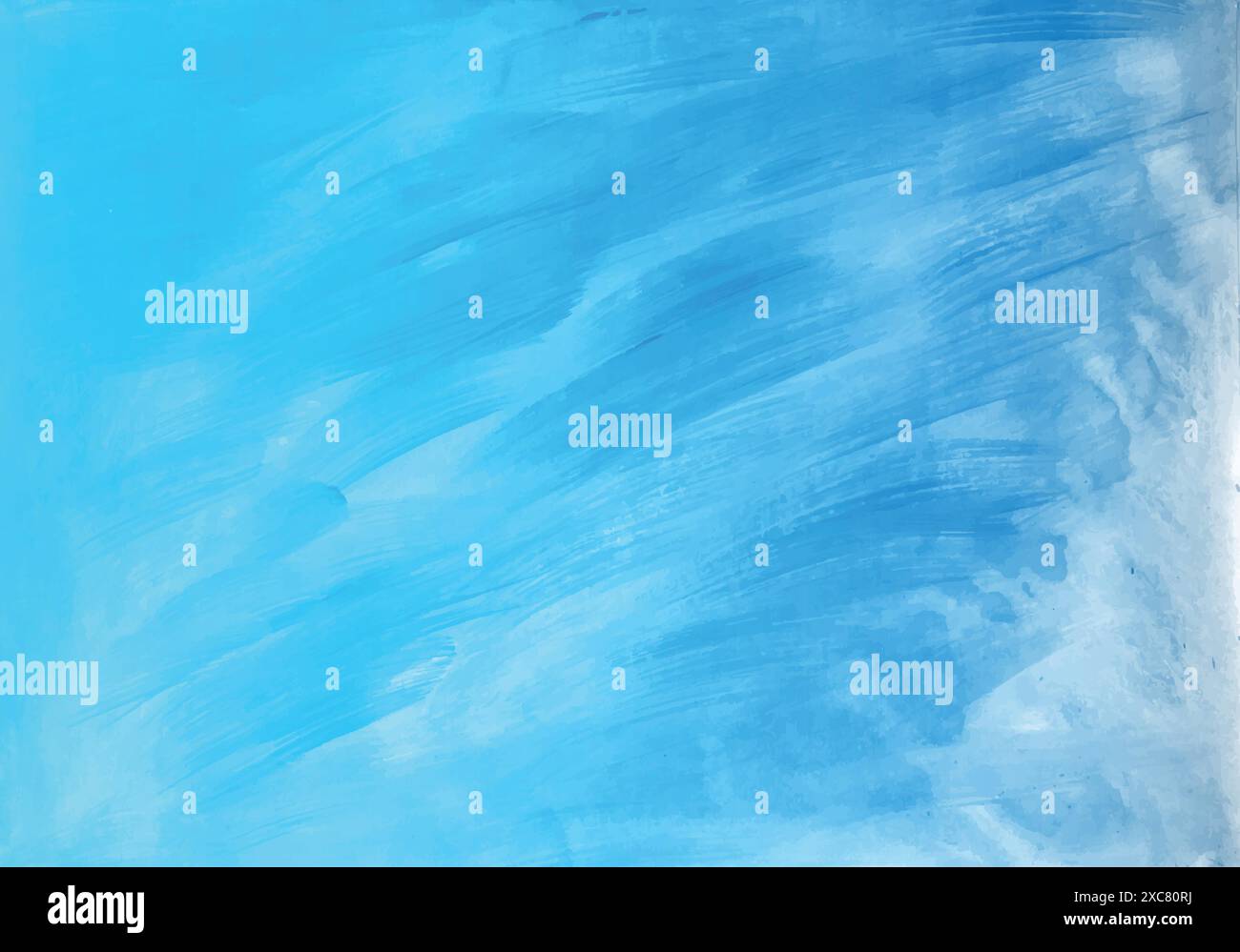 Hand painted blue watercolor texture background Stock Vector Image ...