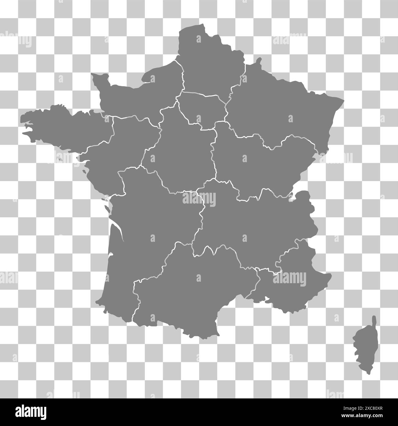 France map symbol shape, travel web flat concept icon symbol vector ...