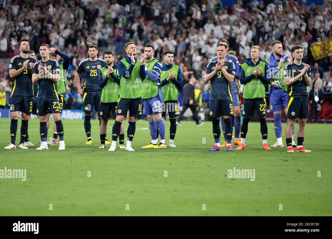 Munich, Germany. 14th June, 2024. Soccer: UEFA Euro 2024, European ...
