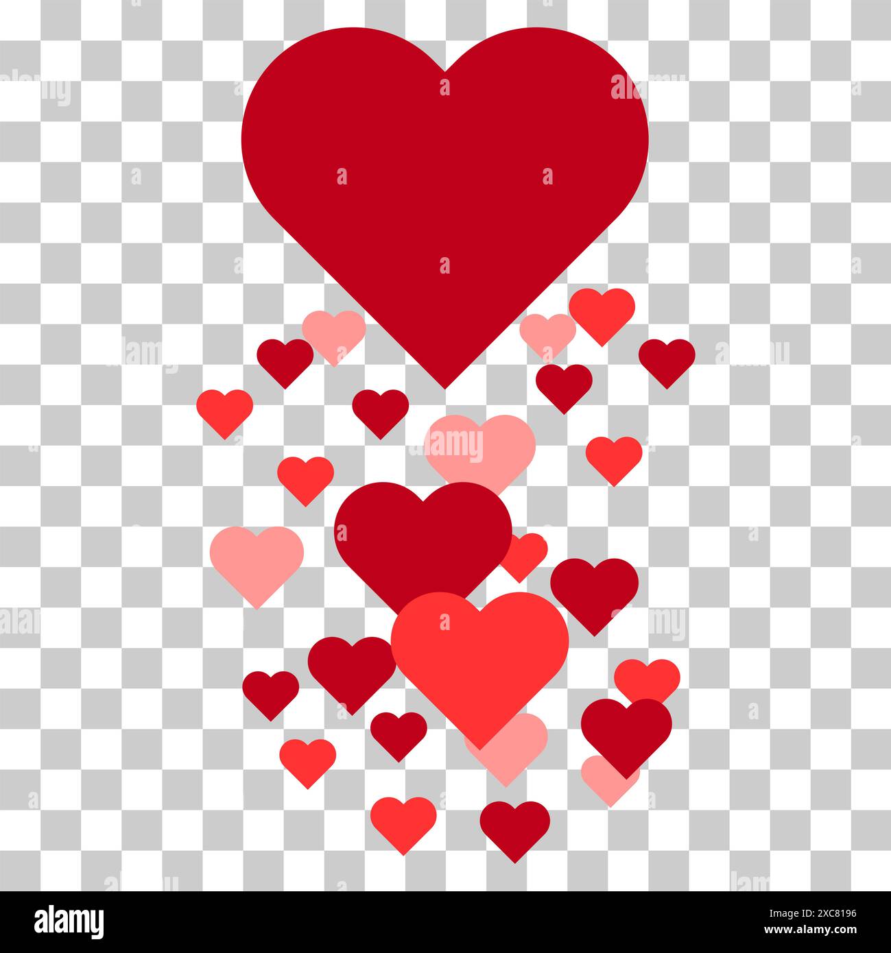 Fly love icon, valentine romance graphic element, web vector ...
