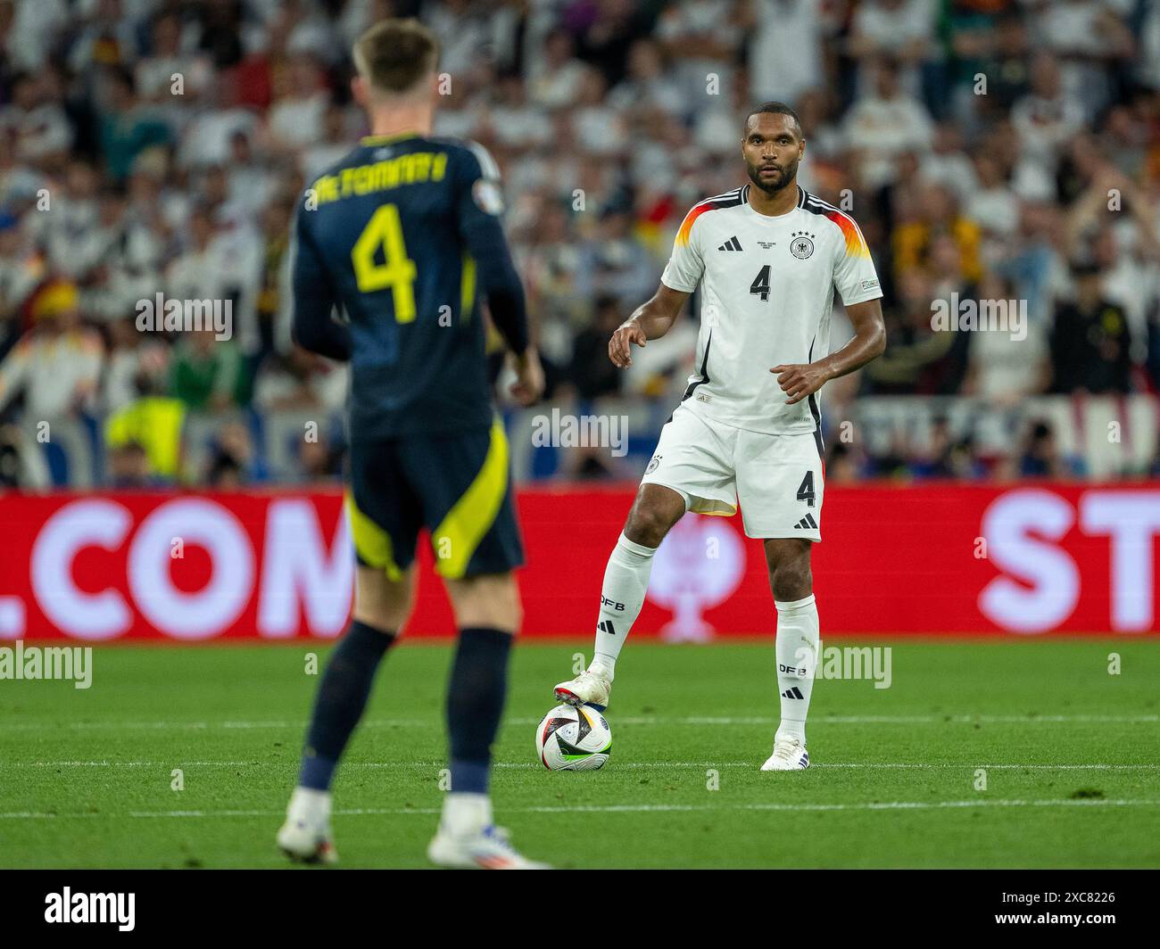 Scott McTominay (Schottland #04), Jonathan Tah (Deutschland #04), GER ...