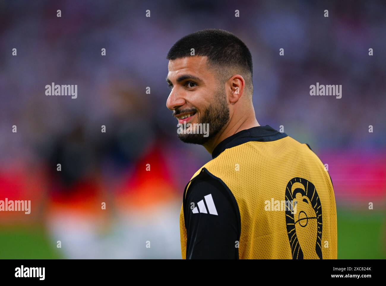 Deniz Undav Germany laechelt, UEFA EURO 2024 - Group A, Germany vs ...