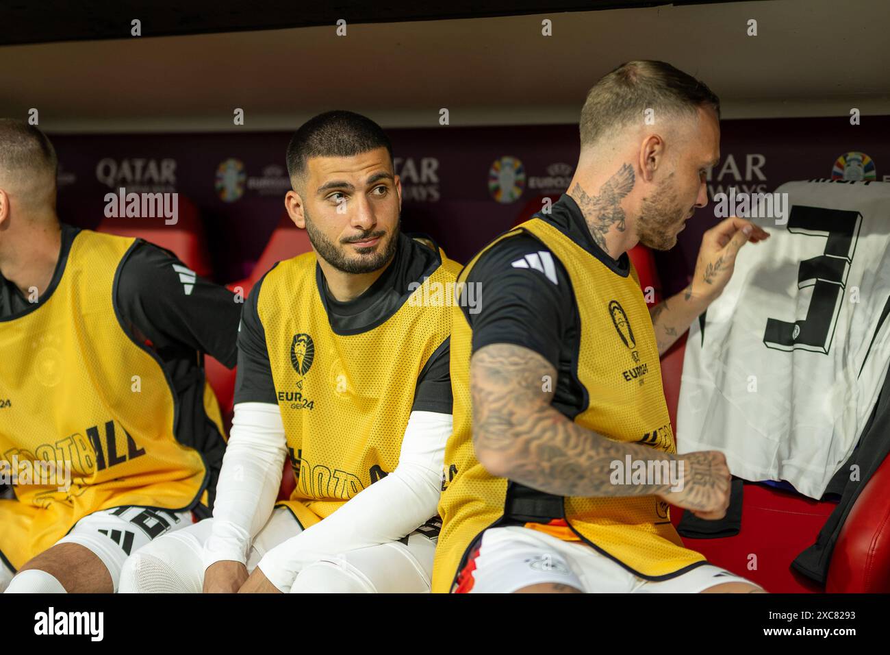 Deniz Undav (Deutschland #26), David Raum (Deutschland #03), GER ...