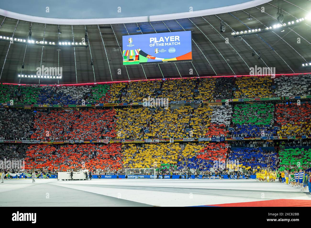 Choreo, GER, Germany (GER) vs. Scottland (SCO), Fussball ...