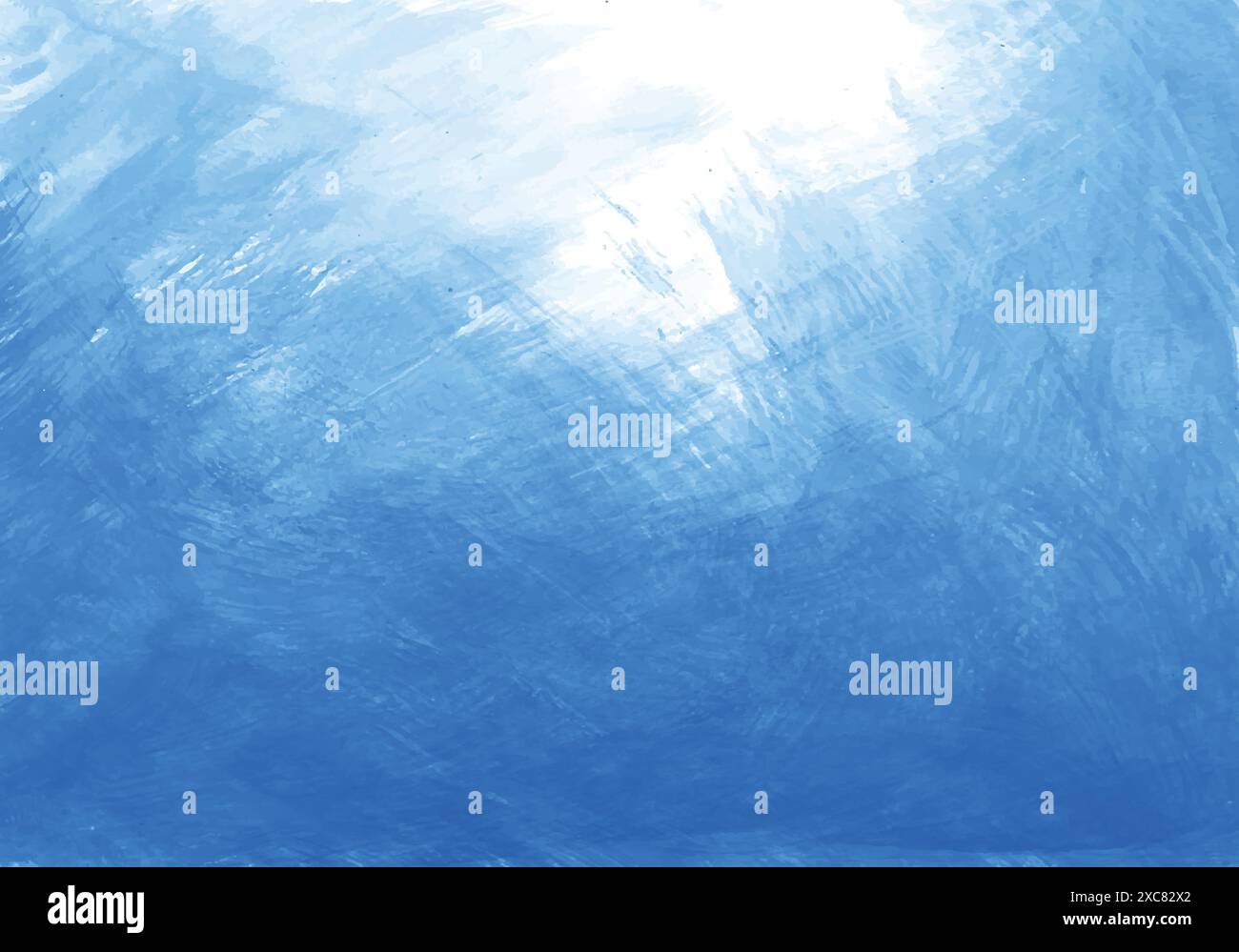 Hand painted blue watercolor texture background Stock Vector Image ...