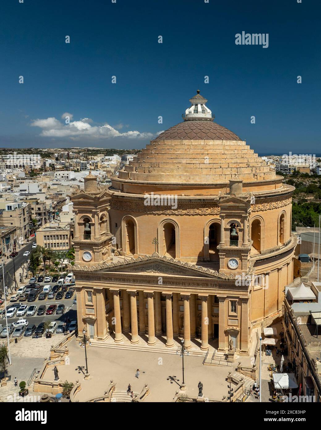 Mgarr, Malta - Panorama of Gnejna bay, the most beautiful beach in ...