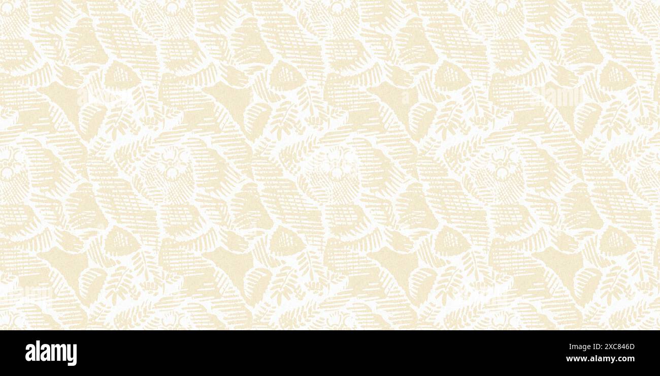 Modern white on cream lace effect wedding border texture. Soft tonal ...