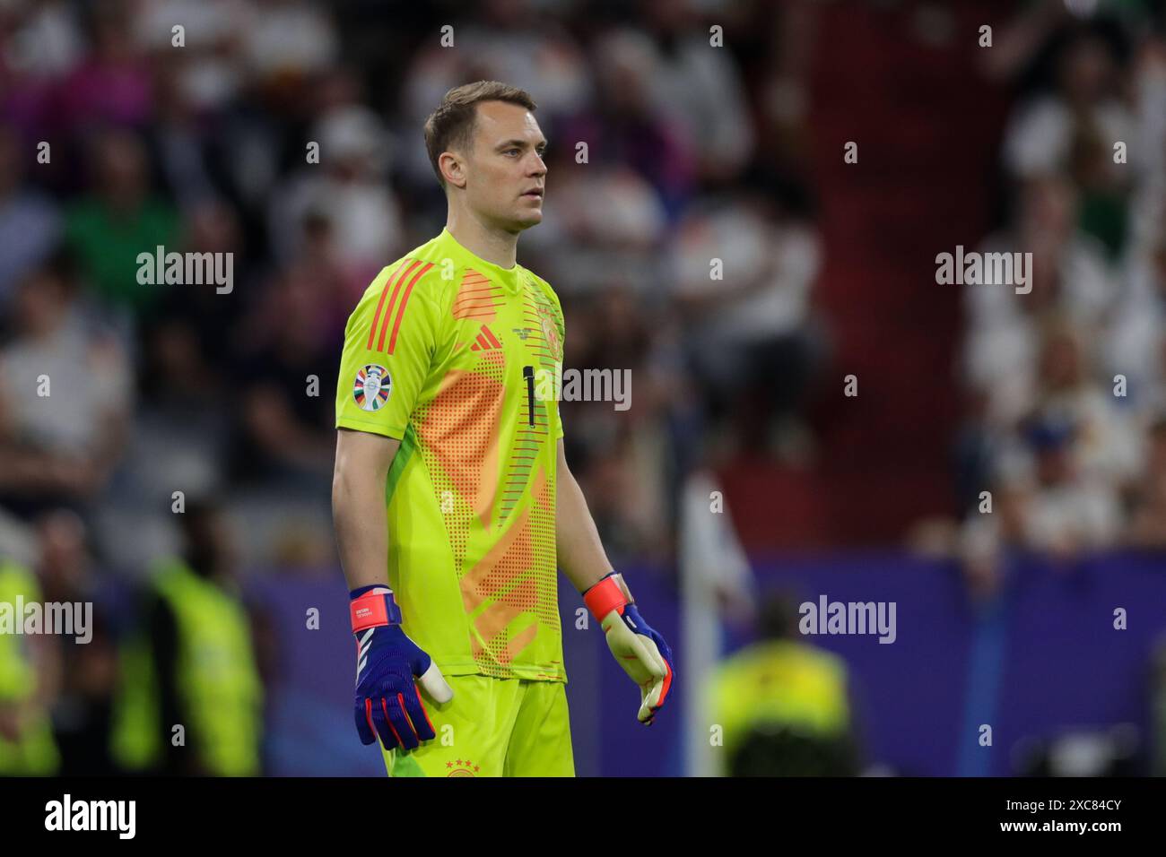 Munich, Germany. 14th June, 2024. Manuel Neuer of Germany seen in ...