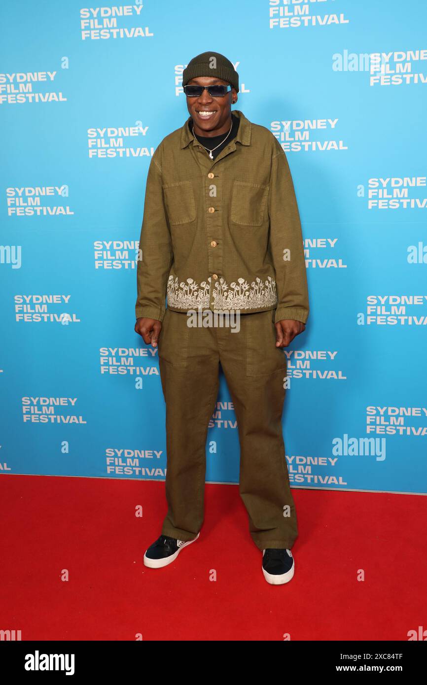 Sydney, Australia. 15th June 2024. Leandre Sanders arrives on the red ...