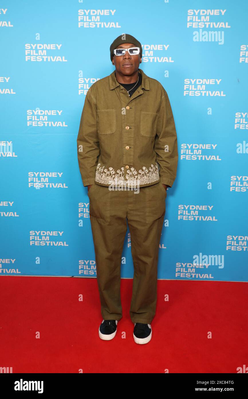 Sydney, Australia. 15th June 2024. Leandre Sanders arrives on the red ...