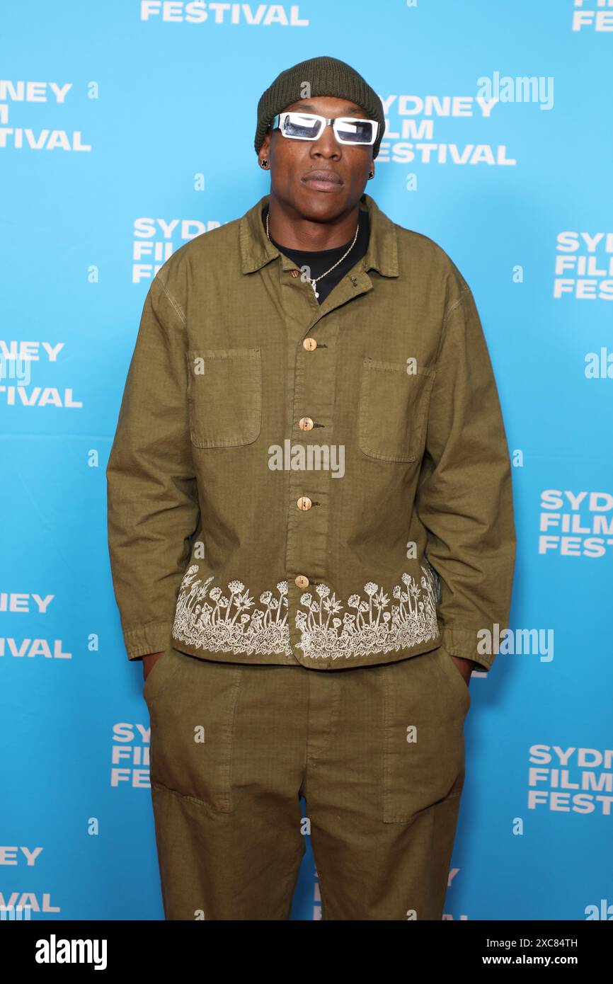 Sydney, Australia. 15th June 2024. Leandre Sanders arrives on the red ...