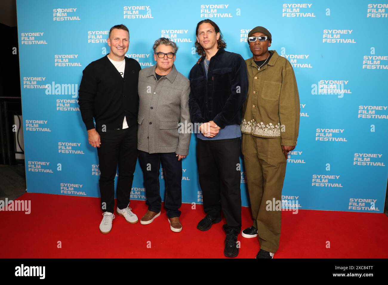 Sydney, Australia. 15th June 2024. L-R: Tbc, tbc, Van Alpert and ...
