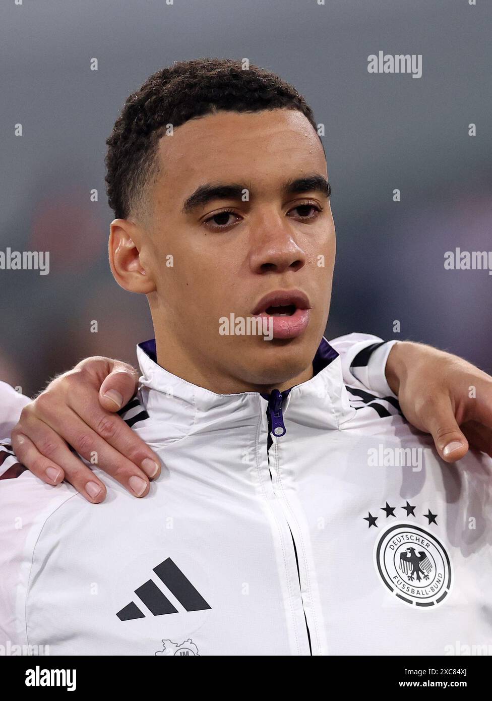 Munich, Germany. 14th June, 2024. Jamal Musiala of Germany during the ...