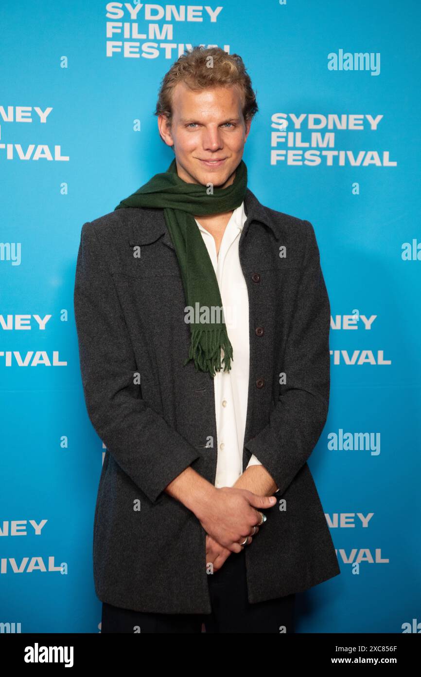 Sydney, Australia. 15th June 2024. David Howell arrives on the red ...
