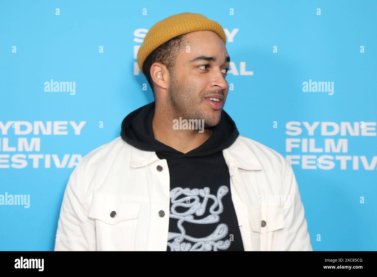 Sydney, Australia. 15th June 2024. Ezekiel Simat arrives on the red ...
