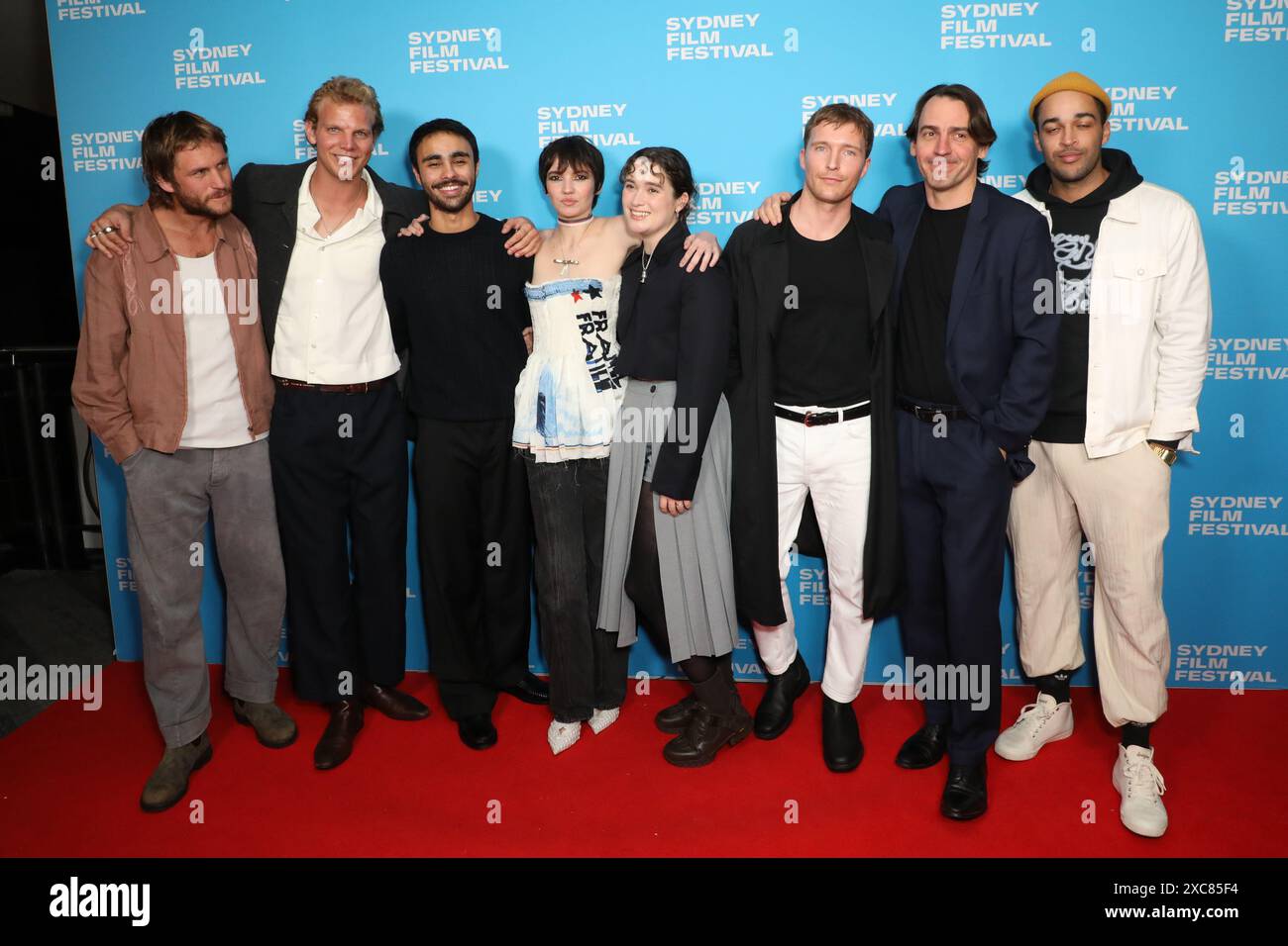 Sydney, Australia. 15th June 2024. L-R: tbc, tbc, Thomas Weatherall ...