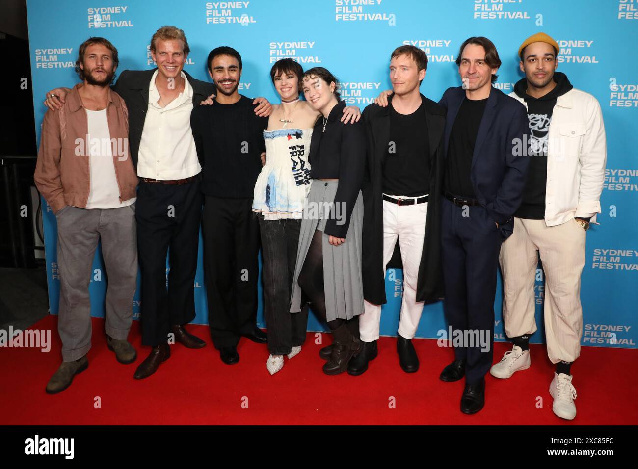 Sydney, Australia. 15th June 2024. L-R: tbc, tbc, Thomas Weatherall ...