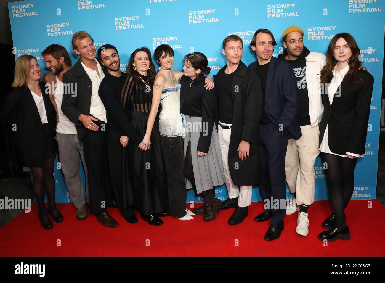 Sydney, Australia. 15th June 2024. L-R: tbc, tbc, tbc, tbc, tbc, tbc ...