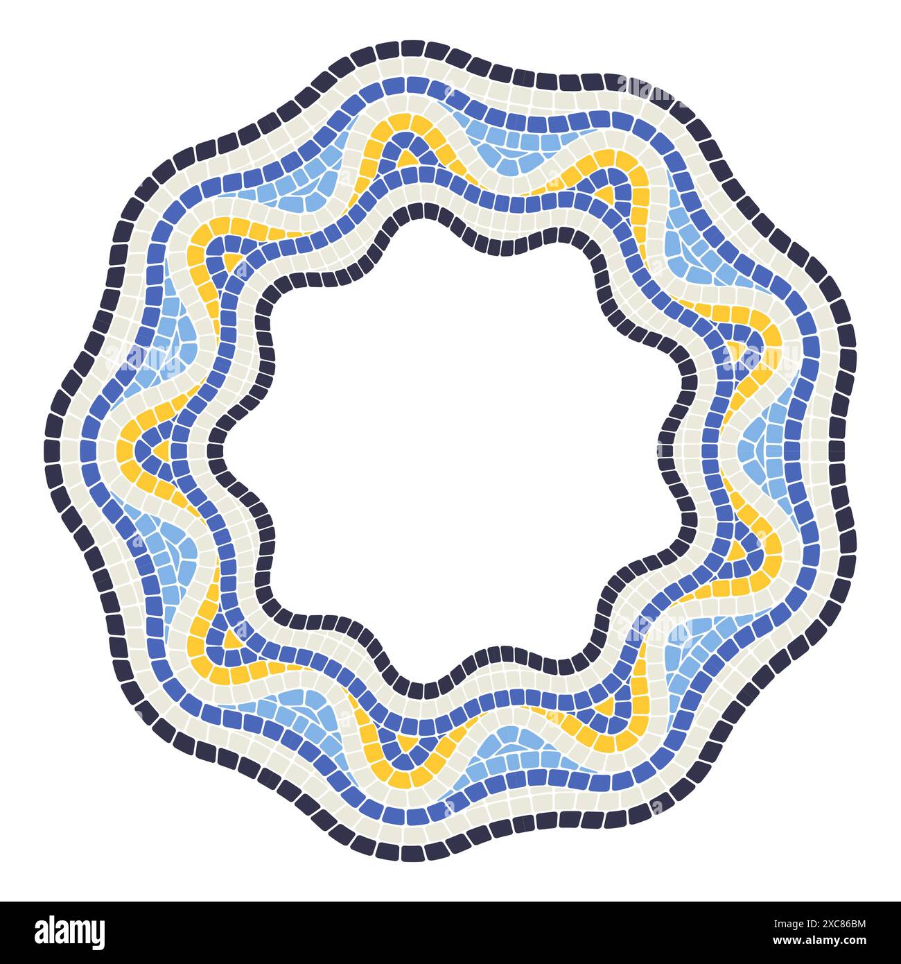 Wavy border hi-res stock photography and images - Alamy