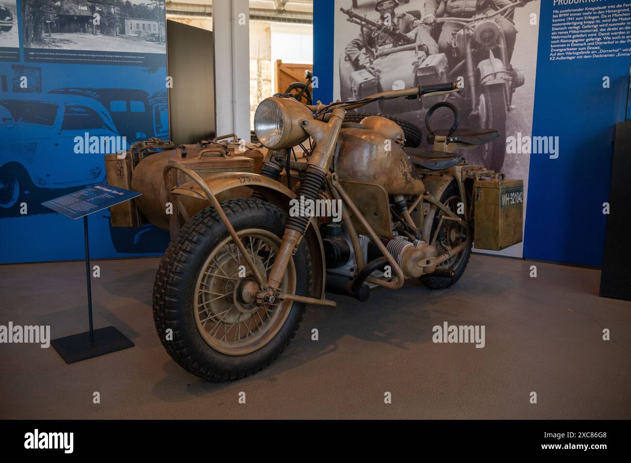 The AWE Wartburg car Museum in Eisenach Germany Stock Photo - Alamy