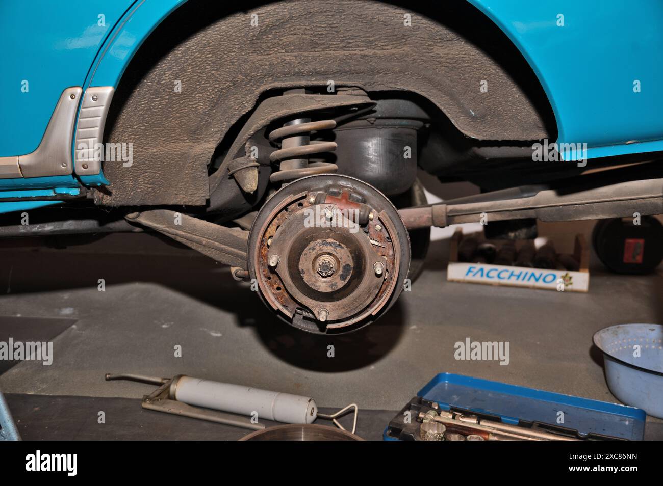 The AWE Wartburg car Museum in Eisenach Germany Stock Photo - Alamy