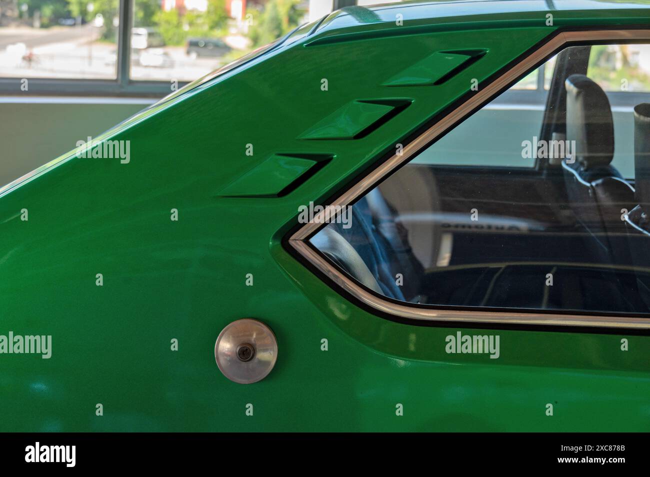 The AWE Wartburg car Museum in Eisenach Germany Stock Photo - Alamy