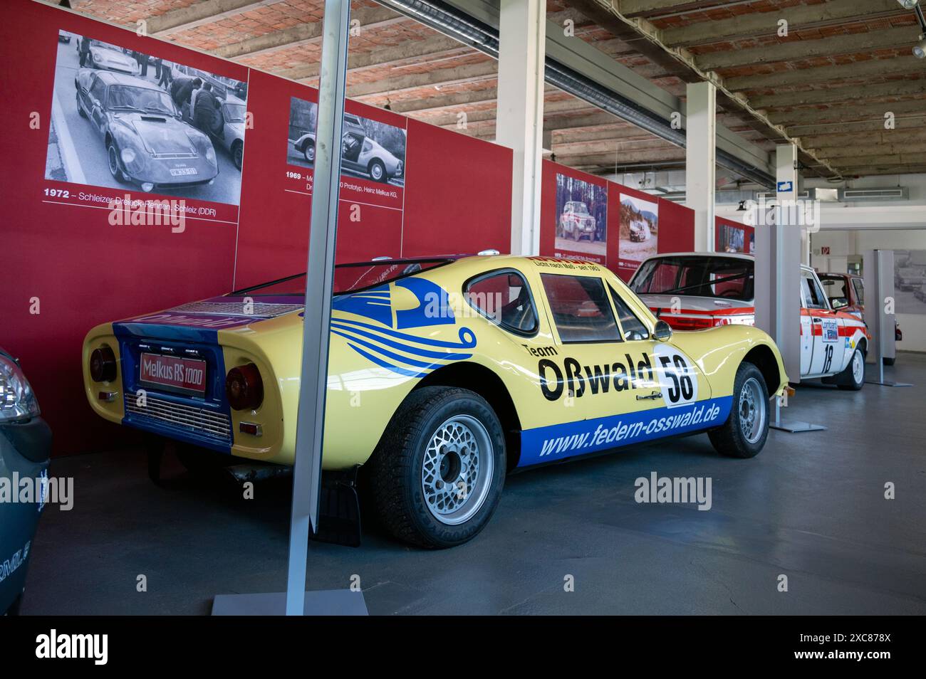 AWE Eisenach, Wartburg car museum in Germany Stock Photo - Alamy
