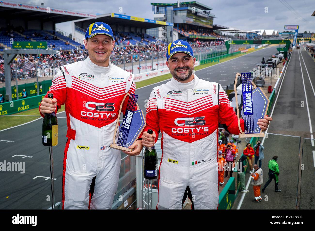 Le Mans, France. 15th June, 2024. 51 KURZEJEWSKI Matthew (usa), BALZAN ...
