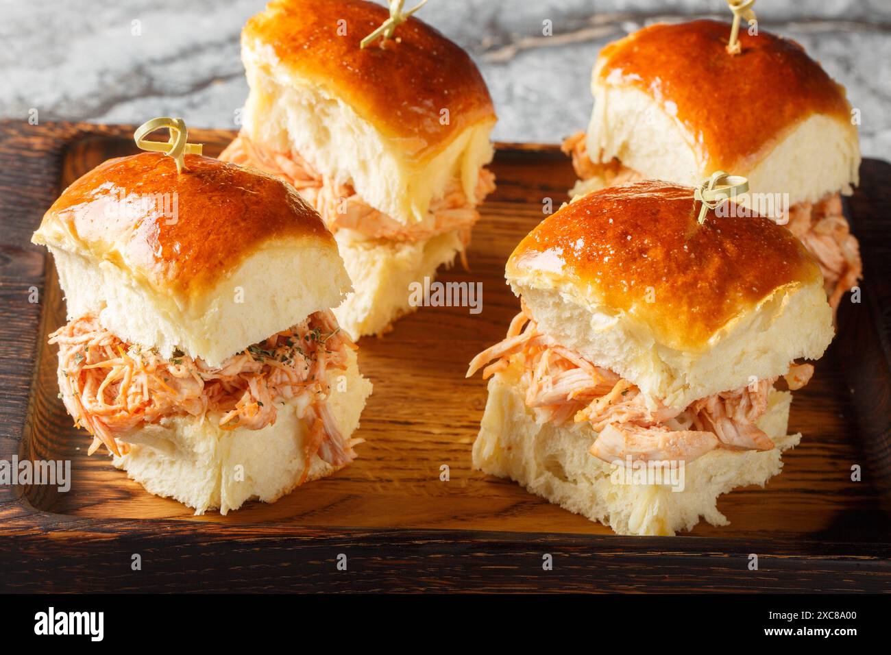 Chicken slider hi-res stock photography and images - Alamy