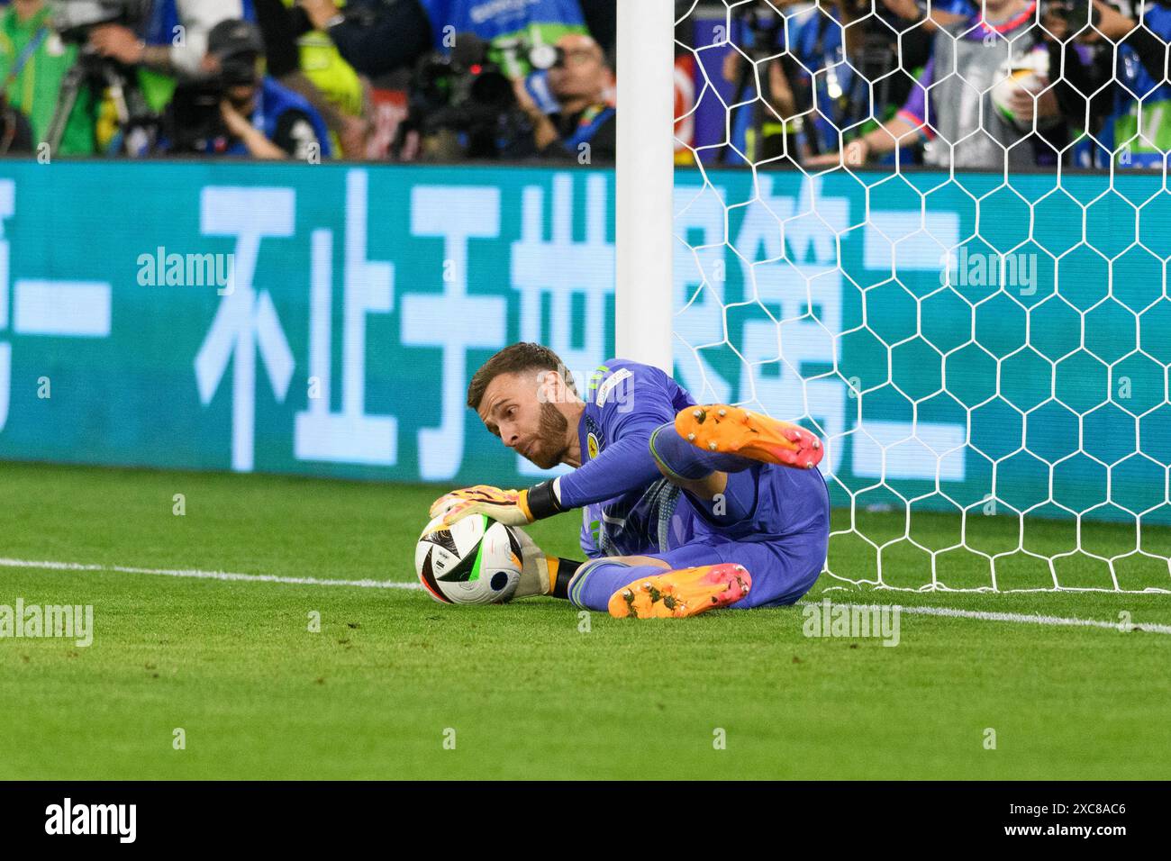 Munich, Germany, June 14th 2024: Goalkeeper Angus Gunn (1 Scotland ...