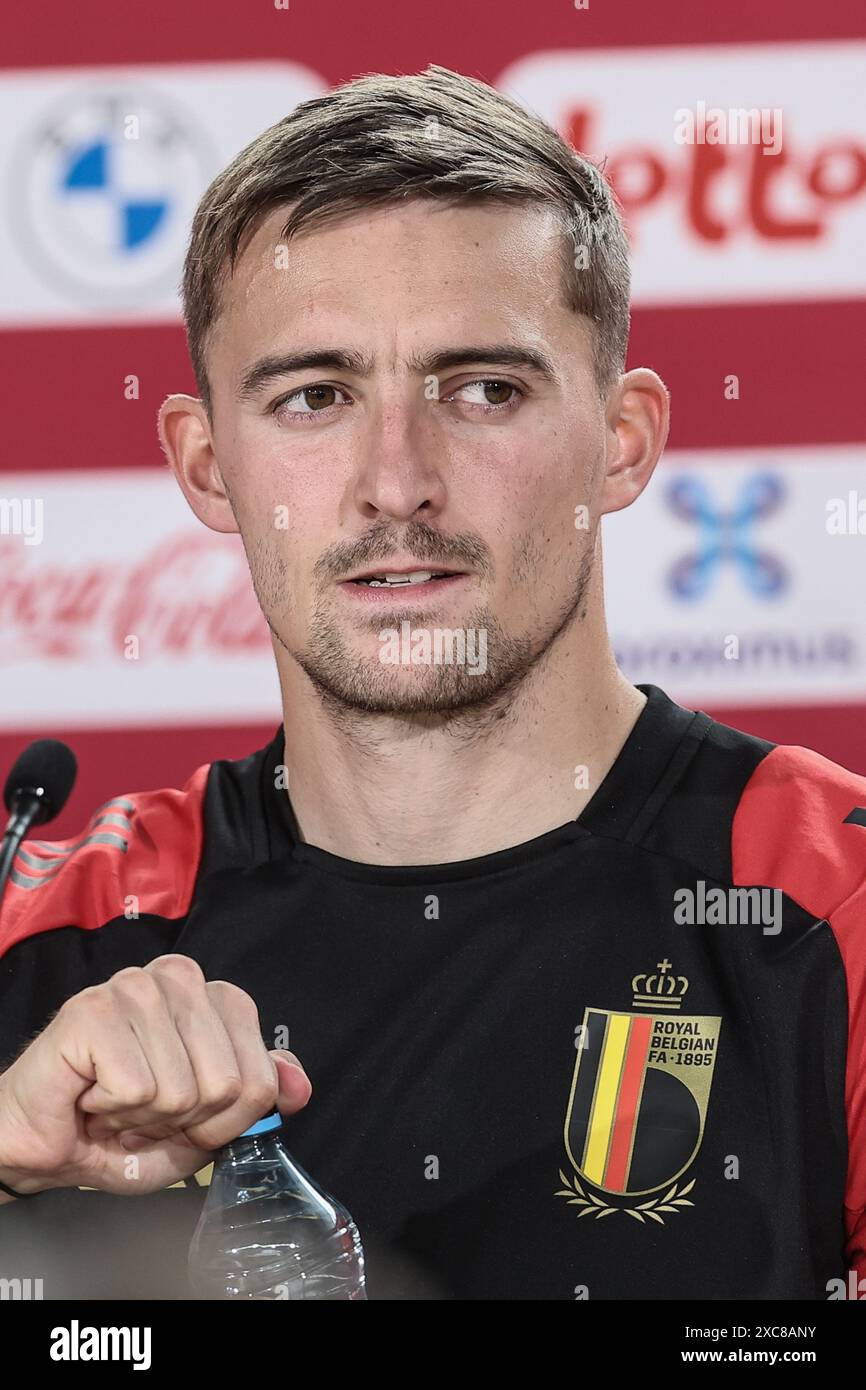 Freiberg, Germany. 15th June, 2024. Belgium's Timothy Castagne pictured ...