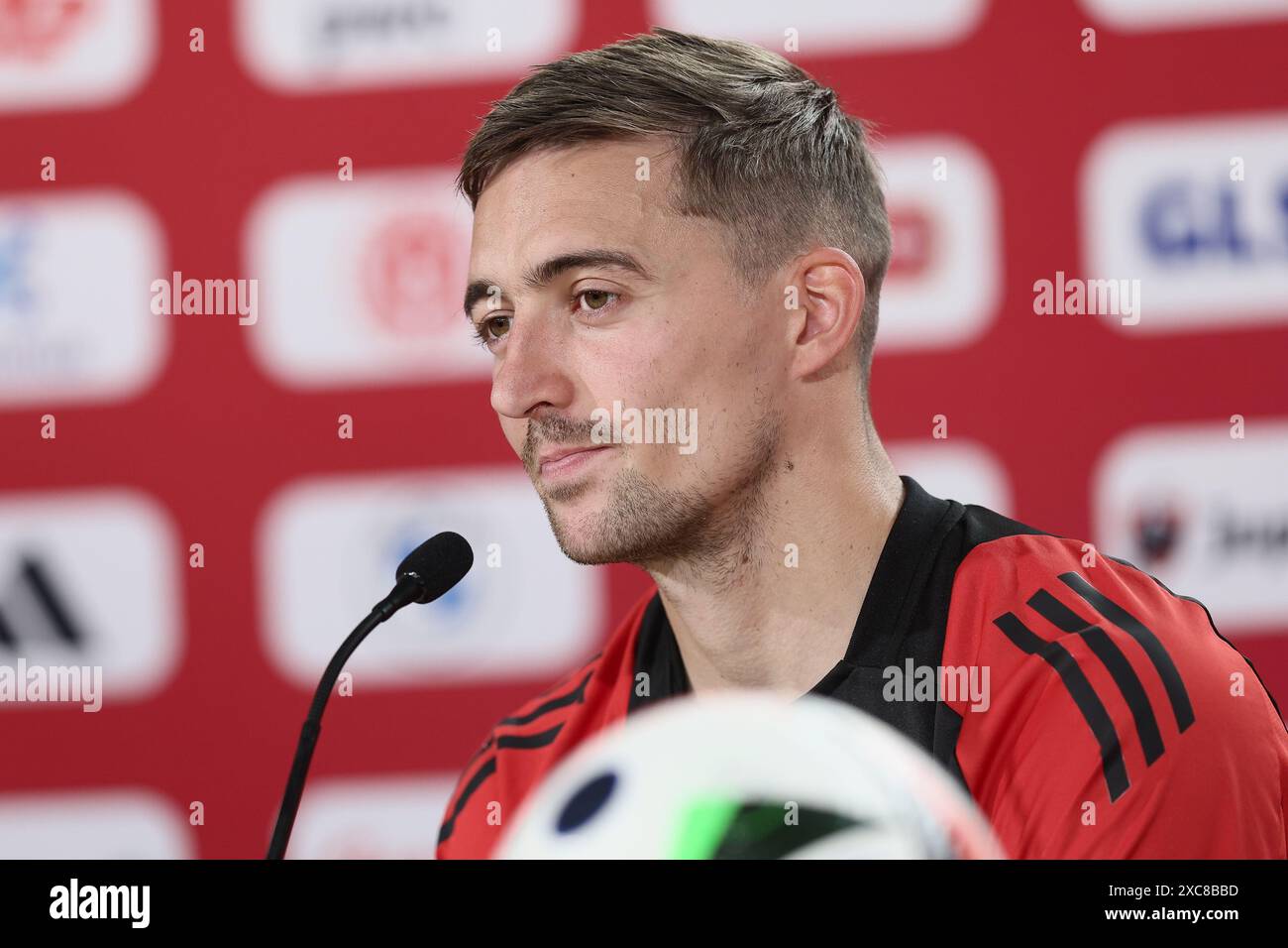 Freiberg, Germany. 15th June, 2024. Belgium's Timothy Castagne pictured ...