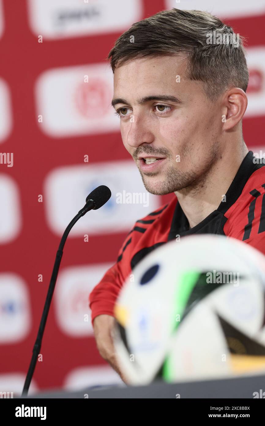 Freiberg, Germany. 15th June, 2024. Belgium's Timothy Castagne pictured ...