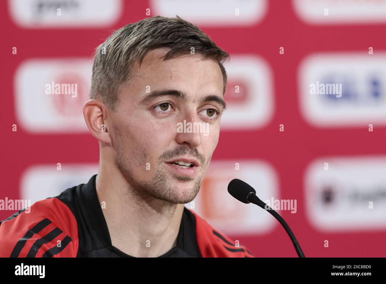 Freiberg, Germany. 15th June, 2024. Belgium's Timothy Castagne pictured ...