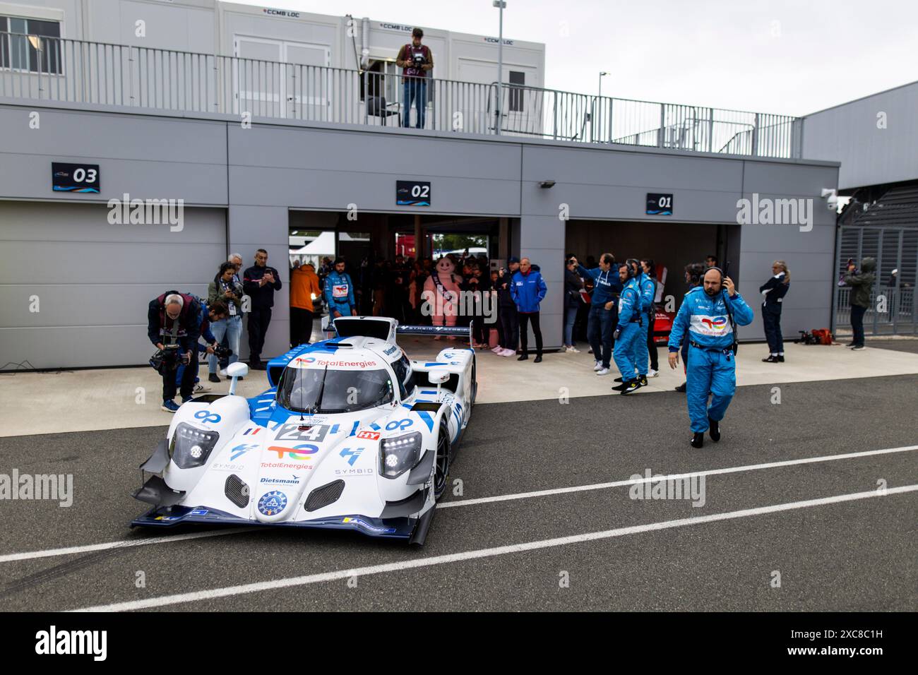 Le Mans, France. 15th June, 2024. RICHELMI Stéphane, Mission H24 ...